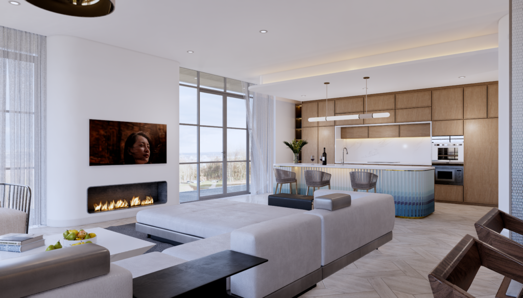 AU INTERIOR RENDERING - Infinity Revit