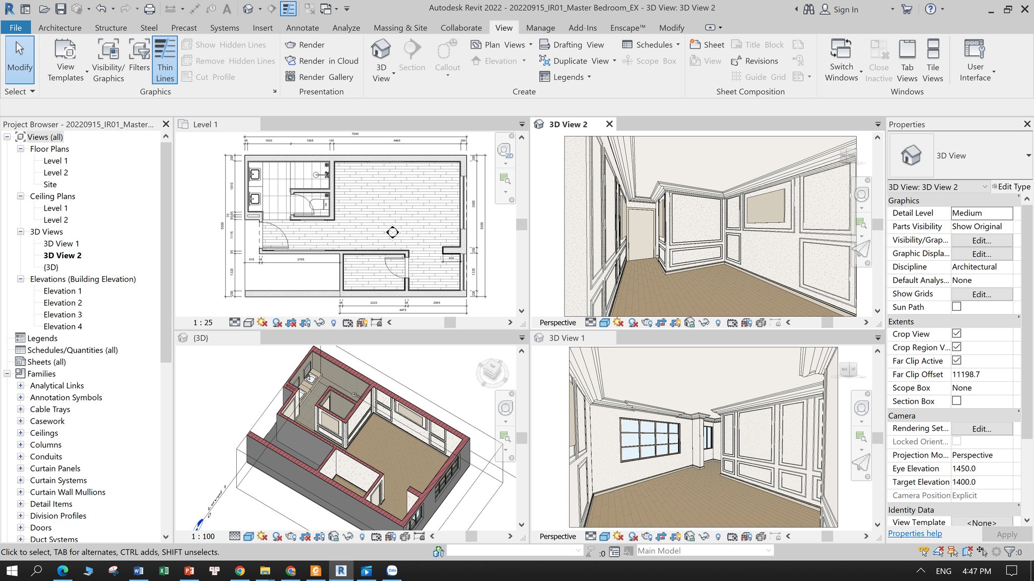 Revit Interior- IRI01 - Infinity Revit
