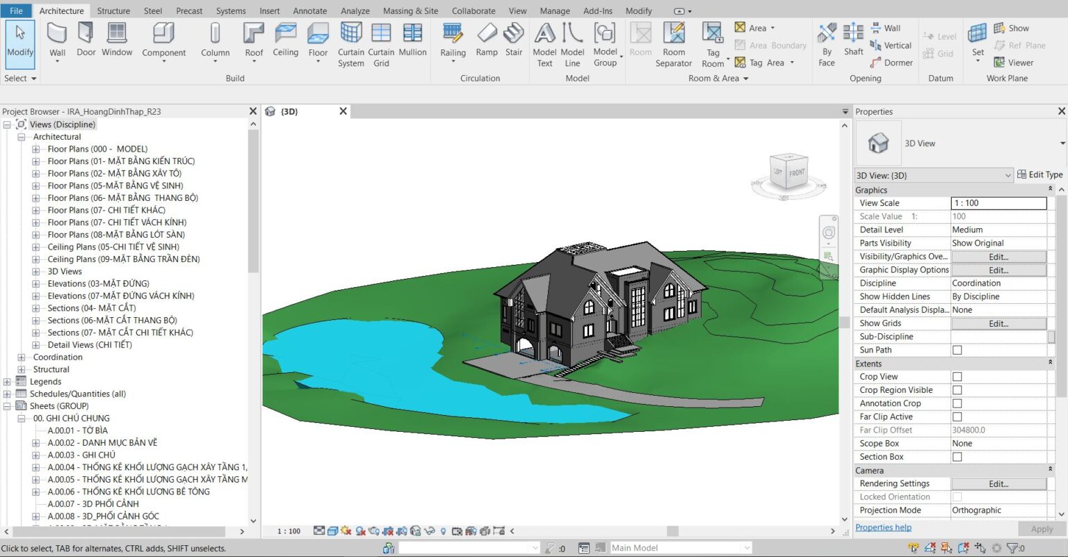 CHIA SẺ THƯ VIỆN - Infinity Revit