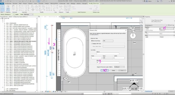 Hướng dẫn Dimension Nâng Cao - Infinity Revit